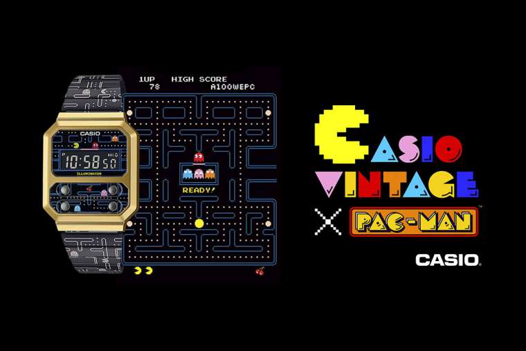 Casio lanza un modelo de colaboración con PAC-MAN, un divertido estilo ...